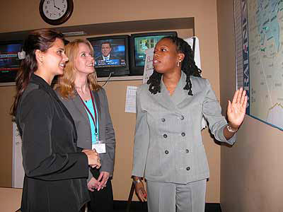 Anchor from Brazil Visits WRAL-TV | Capitol Broadcasting Company