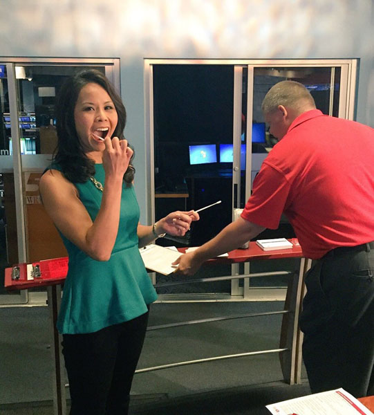 Taking an Easy Step to Save a Life: WRAL-TV’s Chou Joins Donor Database ...